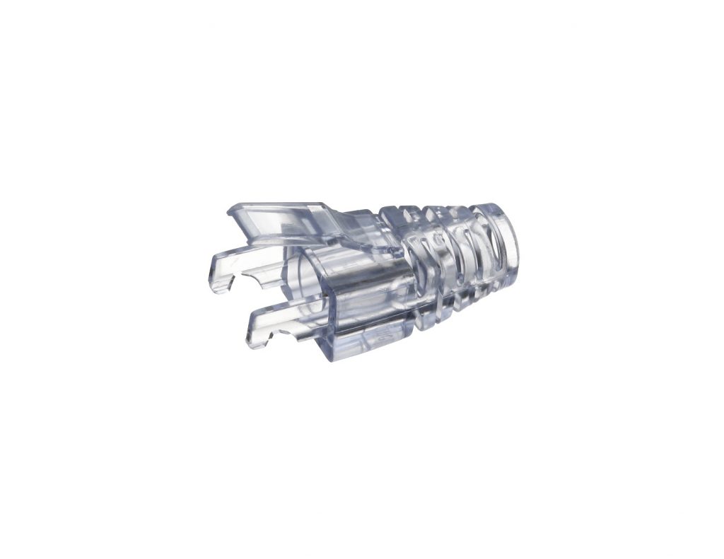 Clear RJ45 Snagless Boot OD Size 5.0mm - Bestronics