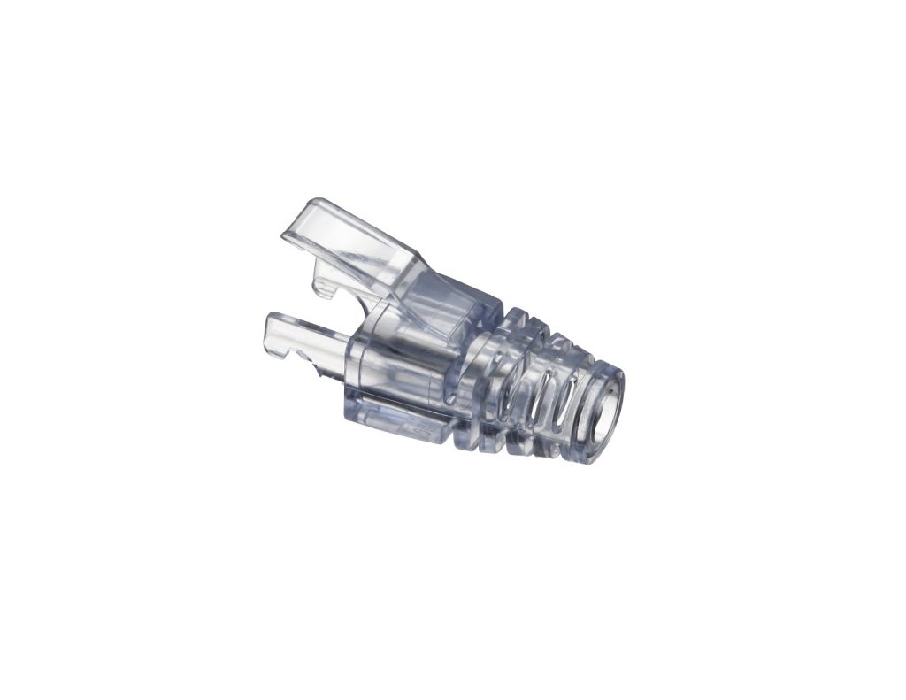 Clear RJ45 Snagless Boot OD Size 5.0mm - Bestronics