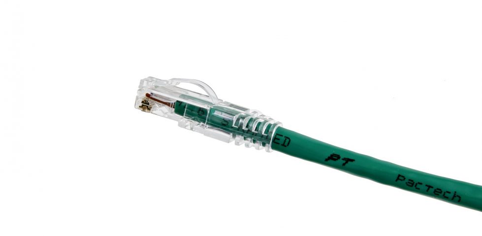 NEW Arch Latch RJ45 connectors CAT6 Cable - Round UTP With Boot ...