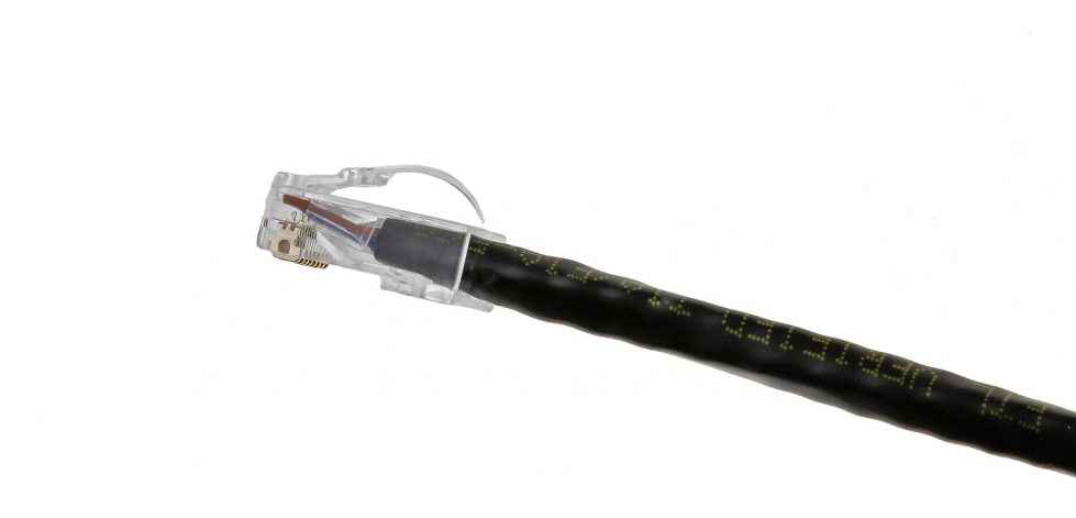 NEW Arch Latch RJ45 connectors CAT6 Cable - Round UTP - Bestronics