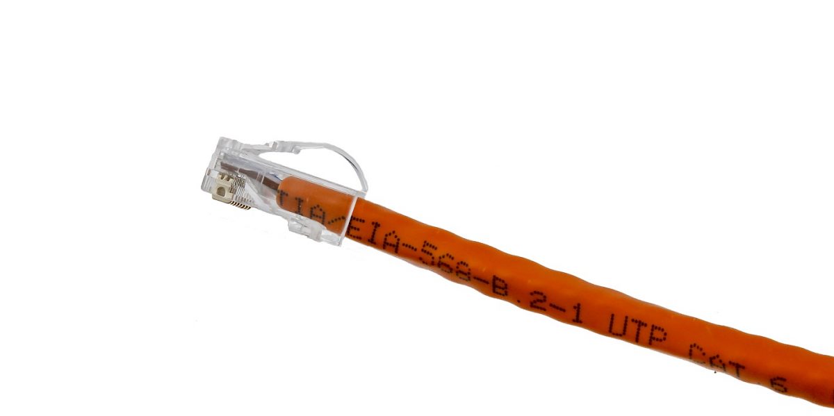 NEW Arch Latch RJ45 connectors CAT6 Cable - Round UTP - Bestronics