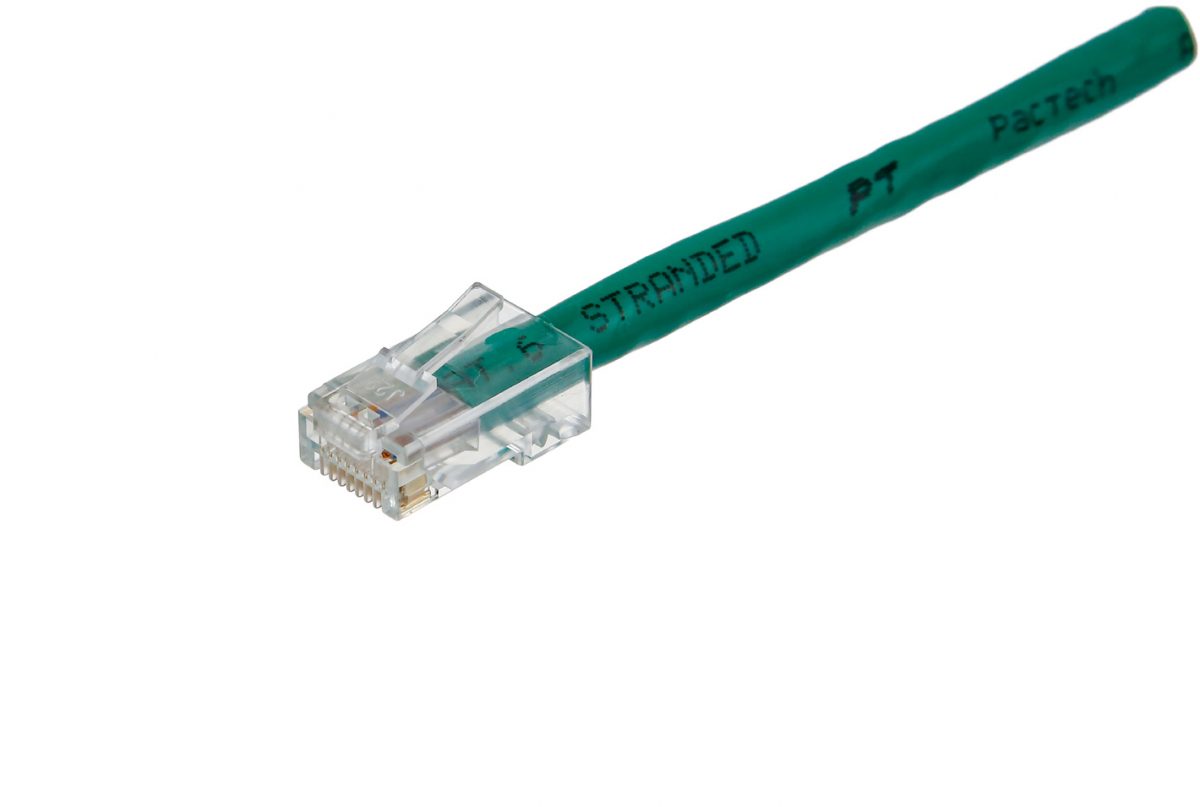 Clear RJ45 connectors CAT6 Cable - Round UTP - Bestronics
