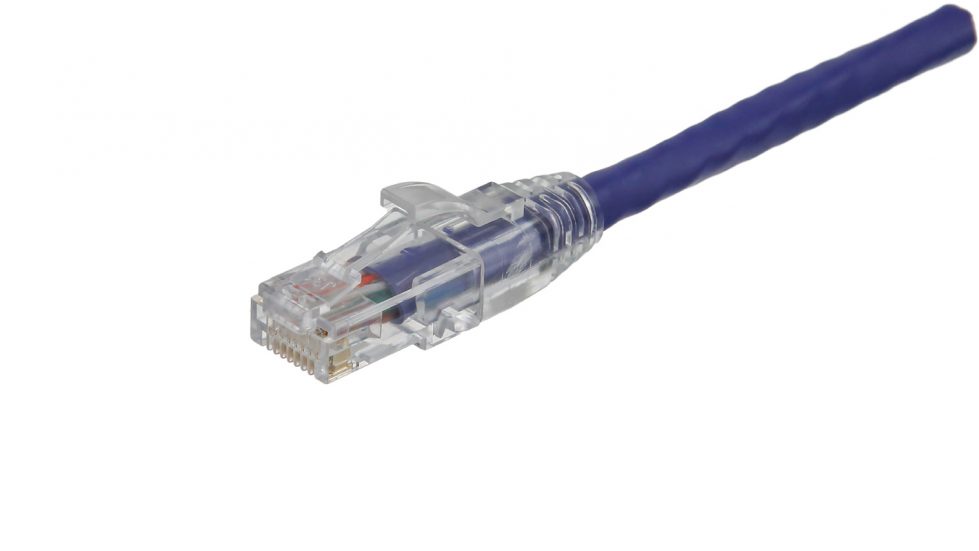 Clear RJ45 connectors CAT6 Cable - Round UTP With Boot - Bestronics