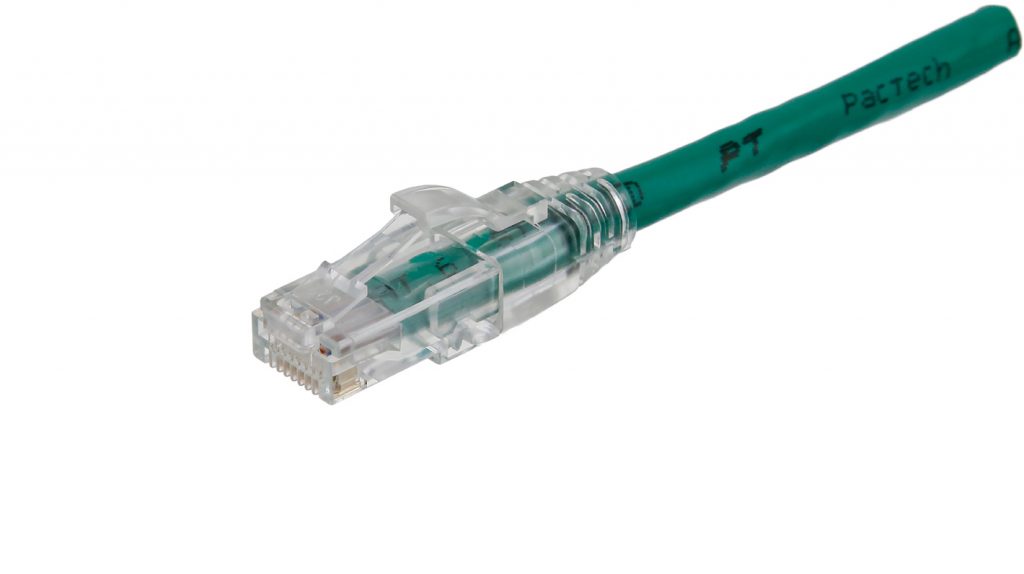 Clear RJ45 connectors CAT6 Cable - Round UTP With Boot - Bestronics