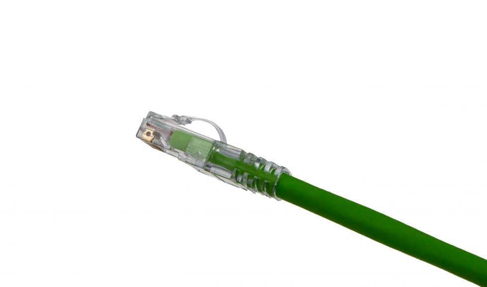 NEW Arch Latch RJ45 connectors CAT6 Soft PVC Cable - Round UTP With ...